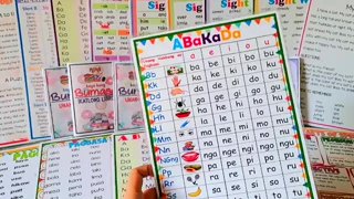 READING ABAKADA PAGBASA Teacher Pher Bumasa Booklets CHARTS sightwords ...