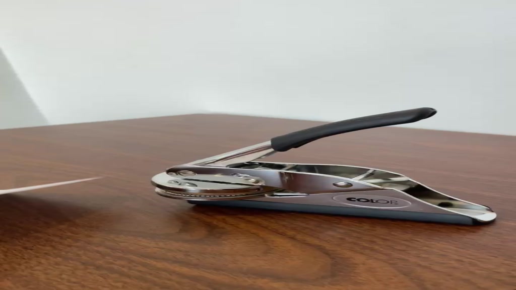 POCKET SEAL COLOP (1-2 DAYS) Dryseal/Embosser (MANUAL OR MACHINE ...