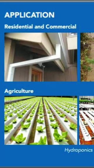 ATLANTA DURACON 3X4" X 4FT TUBULAR DOWNSPOUT, SQUARE PVC PIPE | Shopee ...
