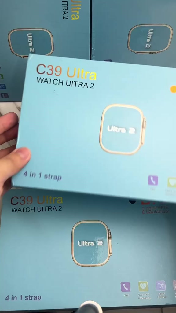 C39 ULTRA HRYFINE PREMIUM 4 IN 1 SMARTWATCH | Shopee Philippines