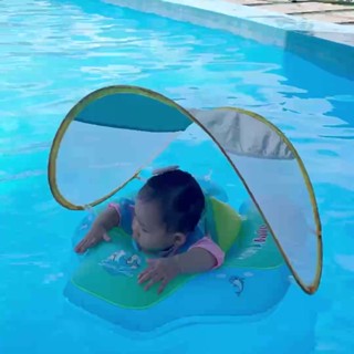 Authentic ‼️ Swim Bobo Inflatable Baby/Kids Floater with Canopy ...