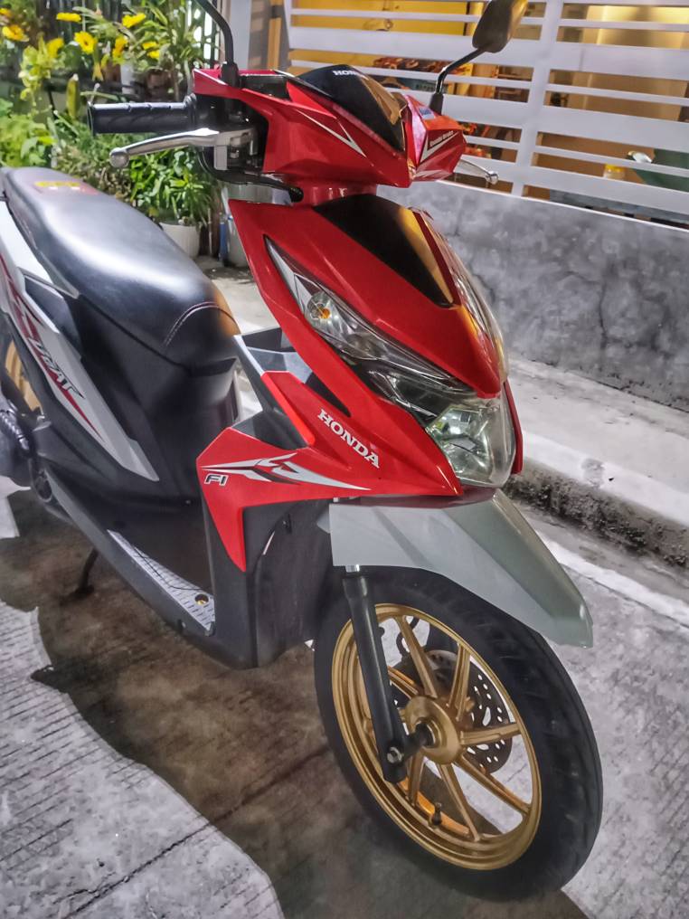 Red Honda Beat Setup