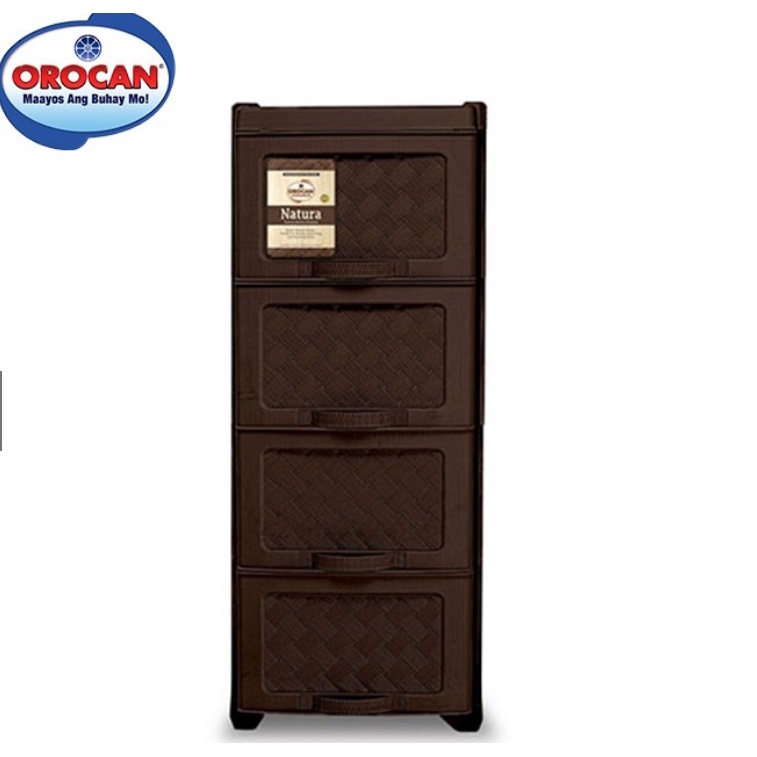 OROCAN 4 LAYERS RATTAN SLIM DRAWER / SLIM DRAWER Rattan Natura Caha De ...
