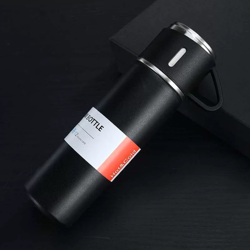 Thermos Cup Stainless Steel Tumbler Water Bottle Vacuum Flask Hot and ...