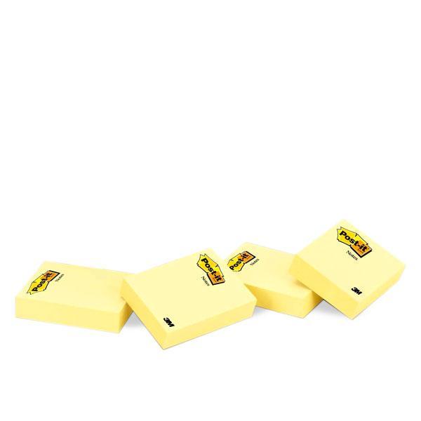 3M Post-it Notes Yellow Buy 3 + 1 Free 2 x 1.5 inches | Shopee Philippines