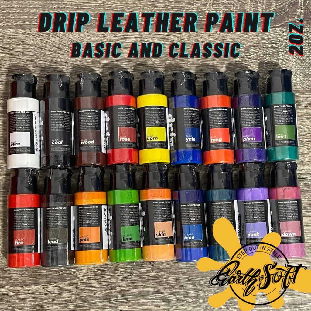 DRIP LEATHER PAINT - BASIC & CLASSIC - BY PHILOSCOPIC - SNEAKER ...
