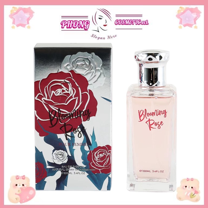 PERFUME FOR WOMEN LONG LASTING PERFUME( BLOOMING ROSE) | Shopee Philippines
