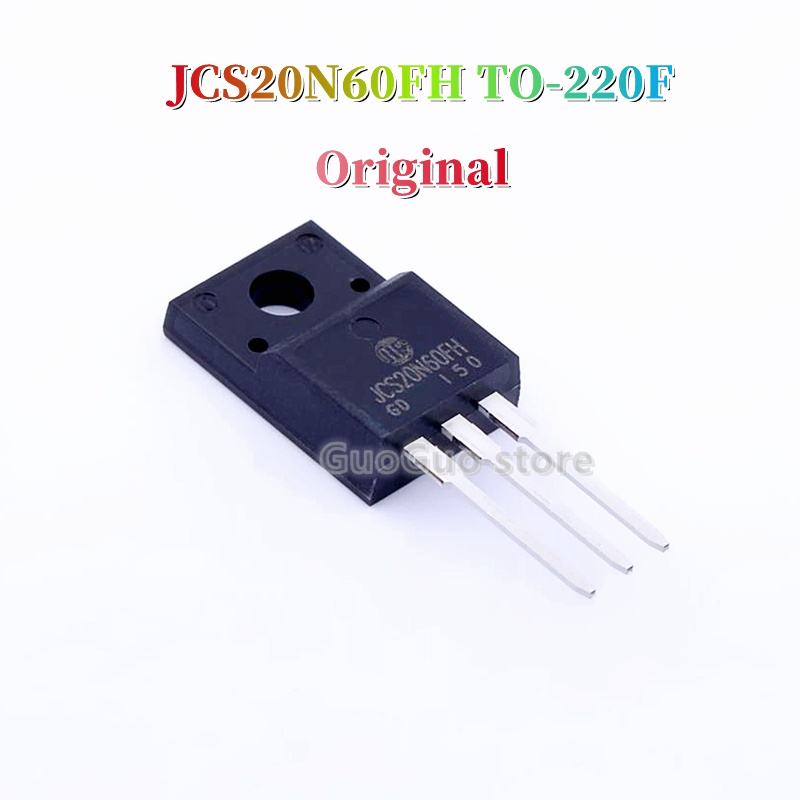 5pcs Original JCS20N60FH TO-220 JCS20N60F 20N60 TO220 20A/600V N-channel MOSFET Transistor New ...