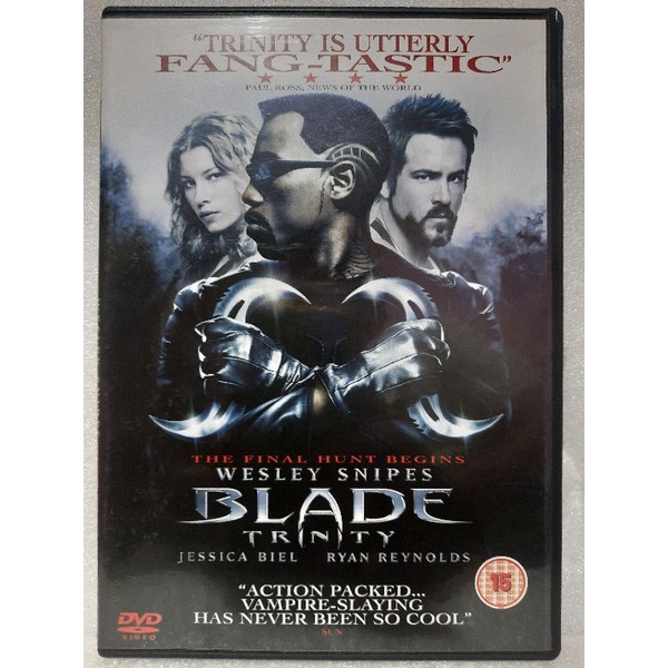 BLADE TRINITY (2-DISC SPECIAL EDITION DVD) | Shopee Philippines