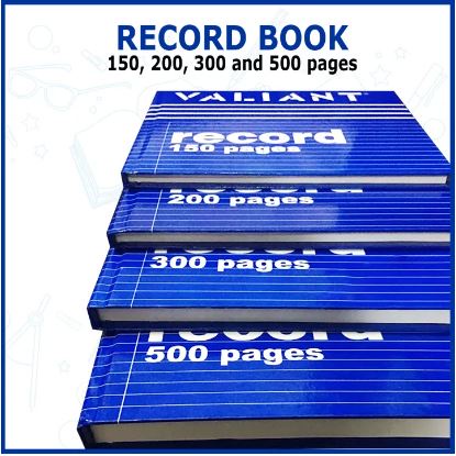 Valiant Record Book Guard Book Note Book Log Book | Shopee Philippines