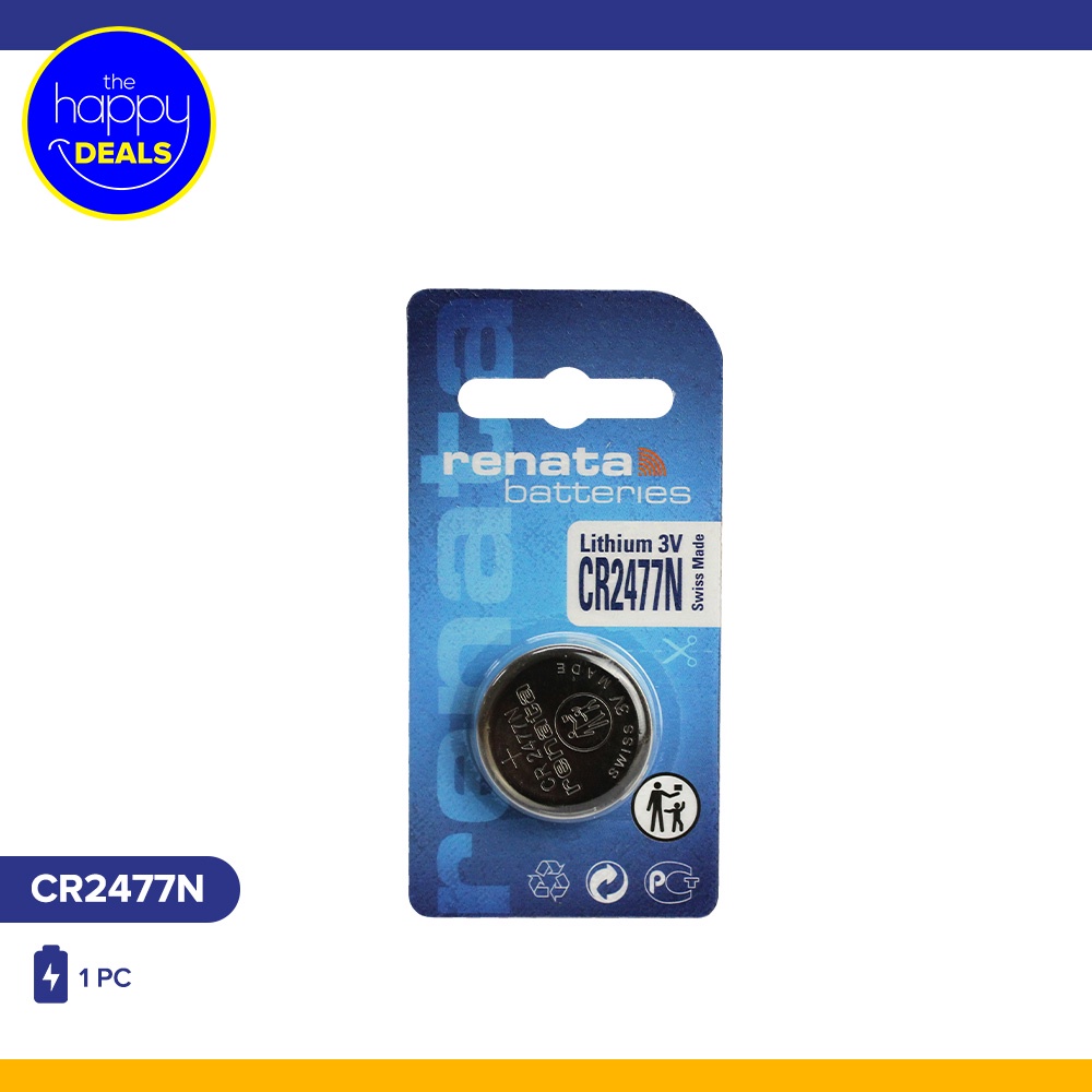 Renata CR2477N Watch & PC Batteries (Single Pack) | Shopee Philippines