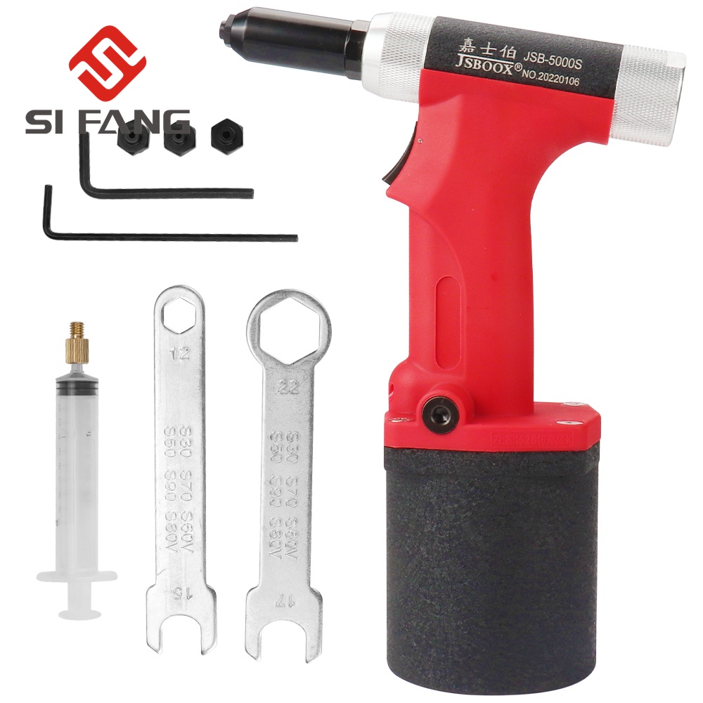 Pneumatic Blind Rivet Gun 3.2-4.8MM Heavy Duty Air Hydraulic Riveter ...