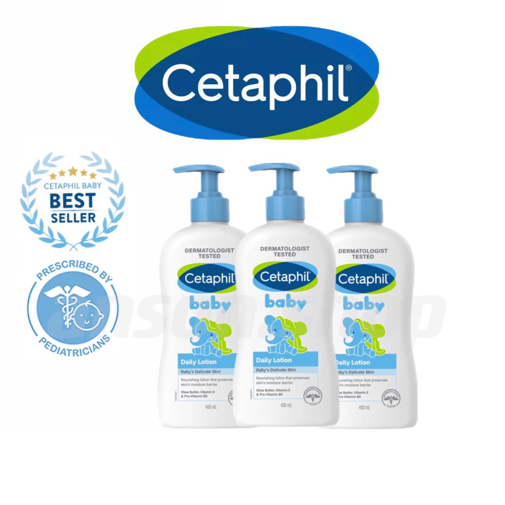 ( Set of 3 ) NEW Cetaphil Baby Daily Lotion 400ml | Shopee Philippines