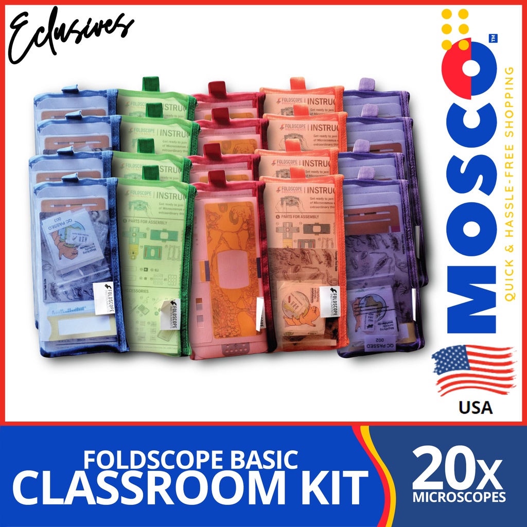Foldscope™ Basic Classroom Kit (20 Foldscopes) | Imported USA | The ...