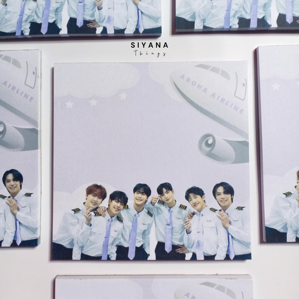 ASTRO Aroha Airline Memo Pads | Handmade Memo Pads | 30 sheets, 50 ...