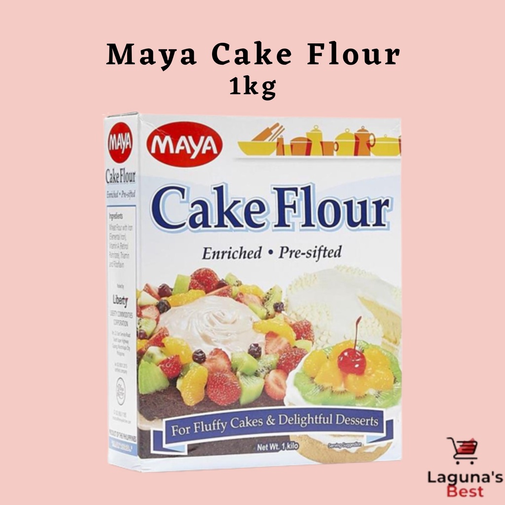 Maya Cake Flour Enriched and Pre-sifted 1kg | Shopee Philippines