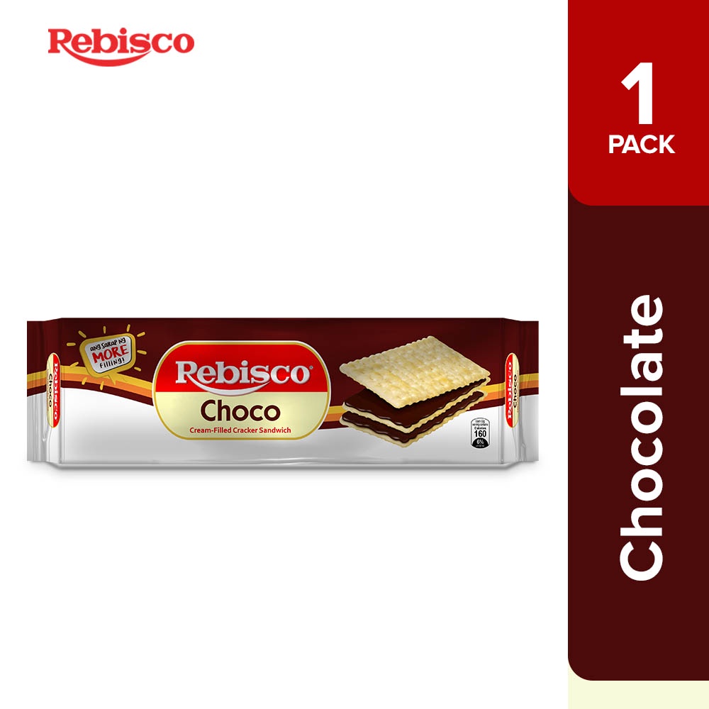 Rebisco Choco Sandwich 32g x 10pcs | Shopee Philippines