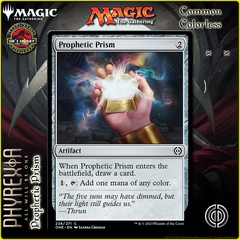 Prophetic Prism x x Phyrexia: All Will Be One Colorless Common ONE MTG ...