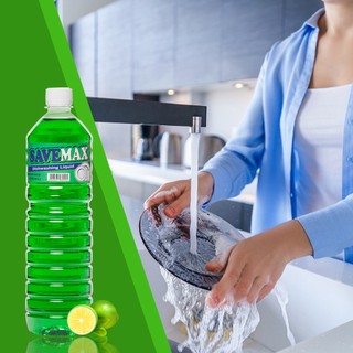 Savemax Dishwashing Liquid 1L - Kalamansi (Green) | Shopee Philippines