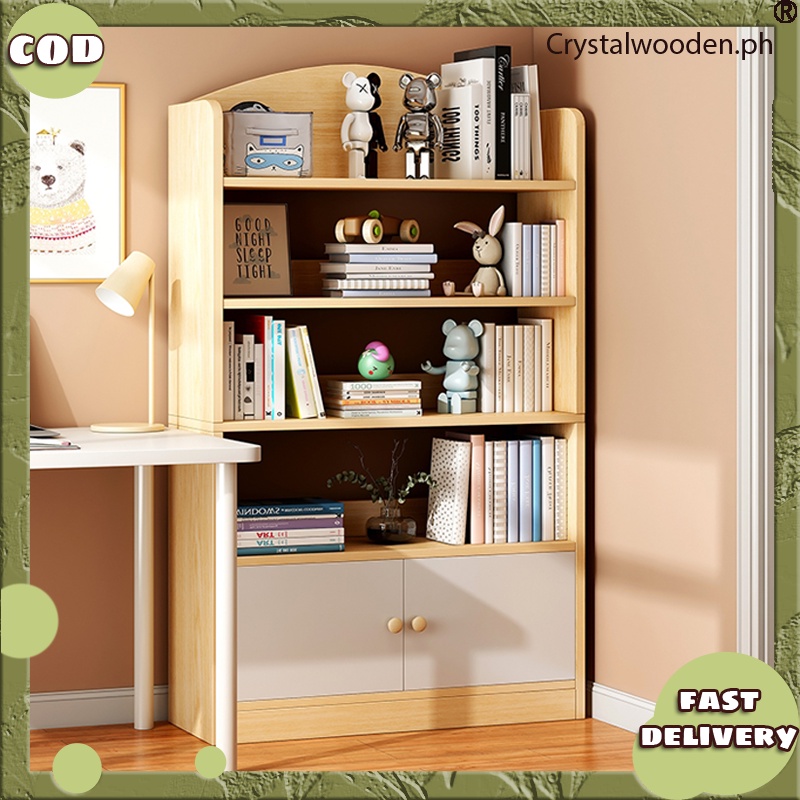 COD Bookshelf Modern Bookcase Simple Storage Cabinet Living Room ...