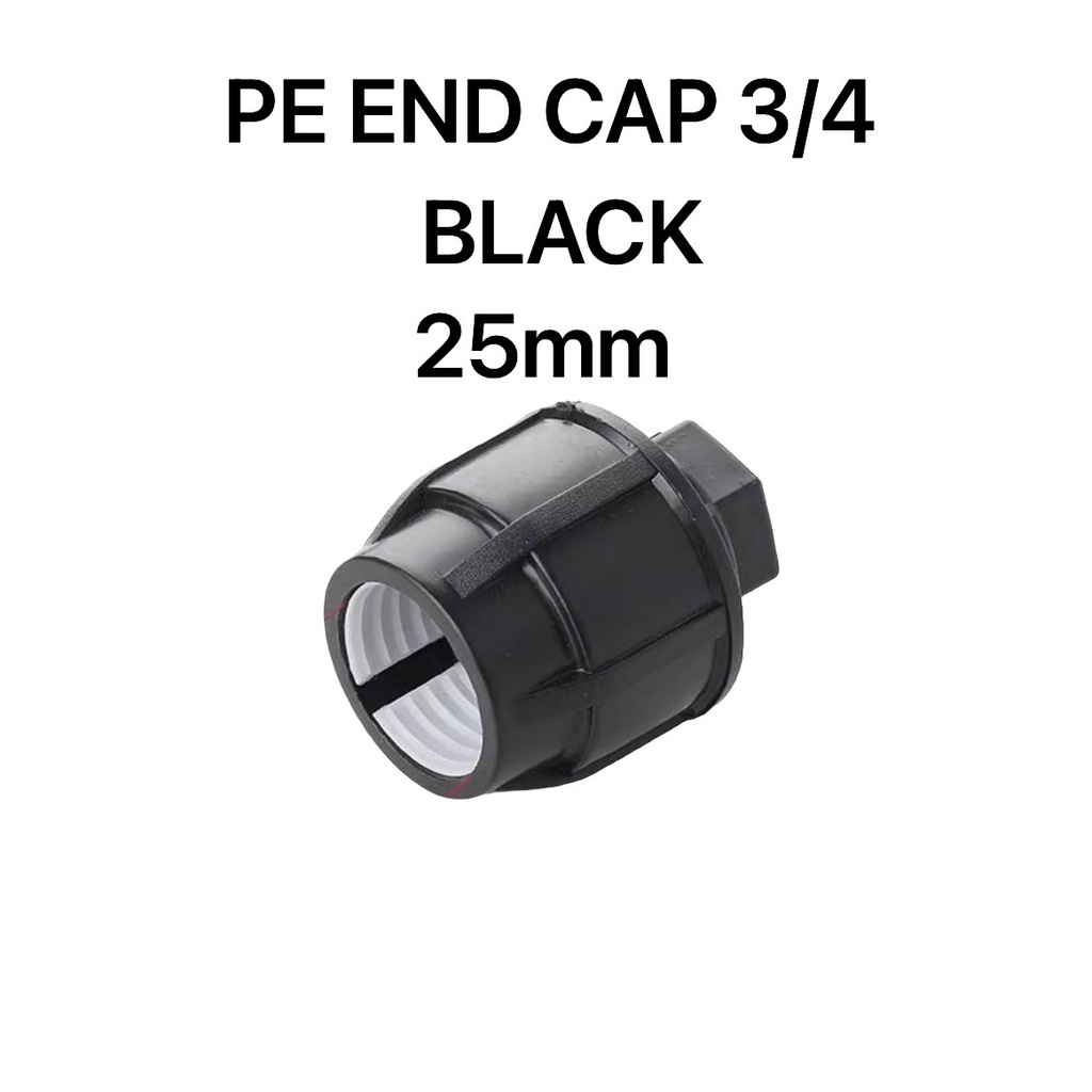 Black PE Compression Fittings 1/2" 3/4" 1" | Shopee Philippines