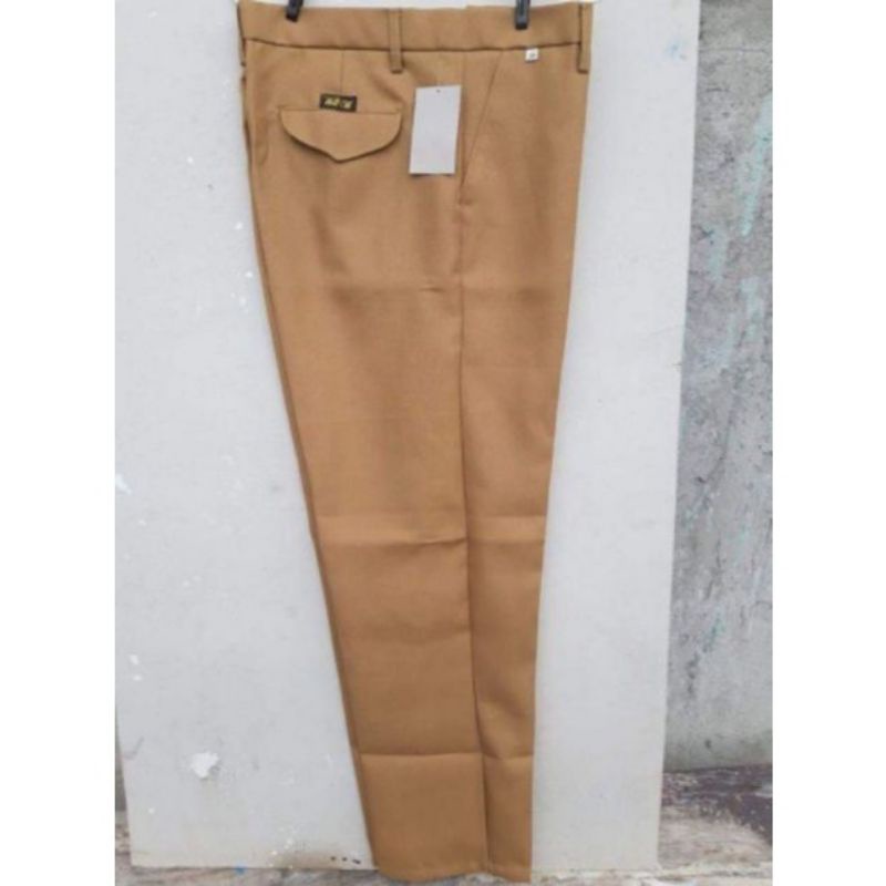SLACKS WELL OFF PANTS FOR MEN (BLACK, NAVY BLUE,KHAKIE) | Shopee ...