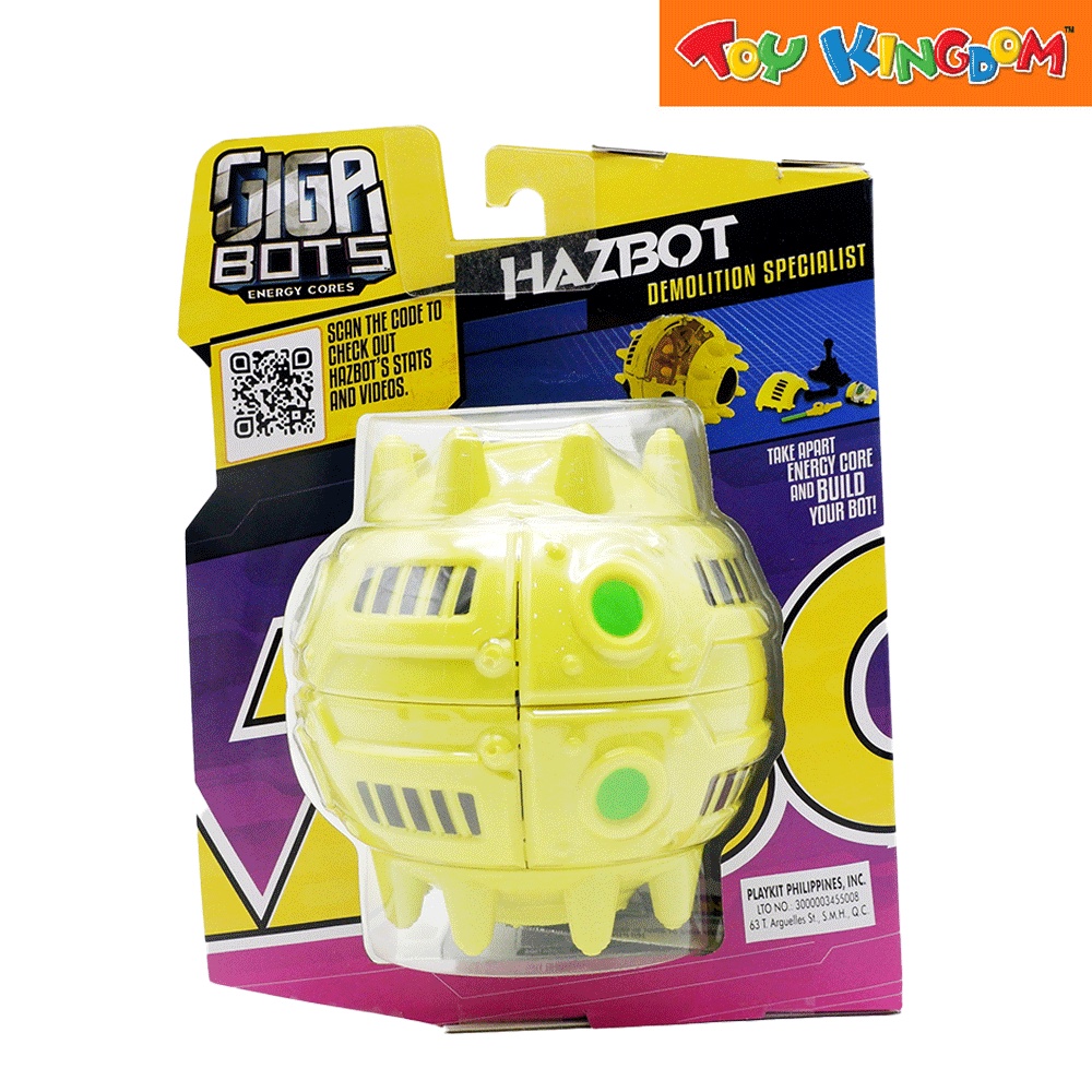 Giga Bots Energy Core Hazbot Action Figure | Shopee Philippines