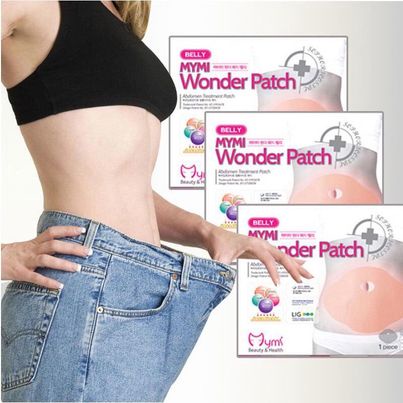 MYMI Wonder Patch Slimming Belly Weight Abdomen Fat Burning Patch Slim ...