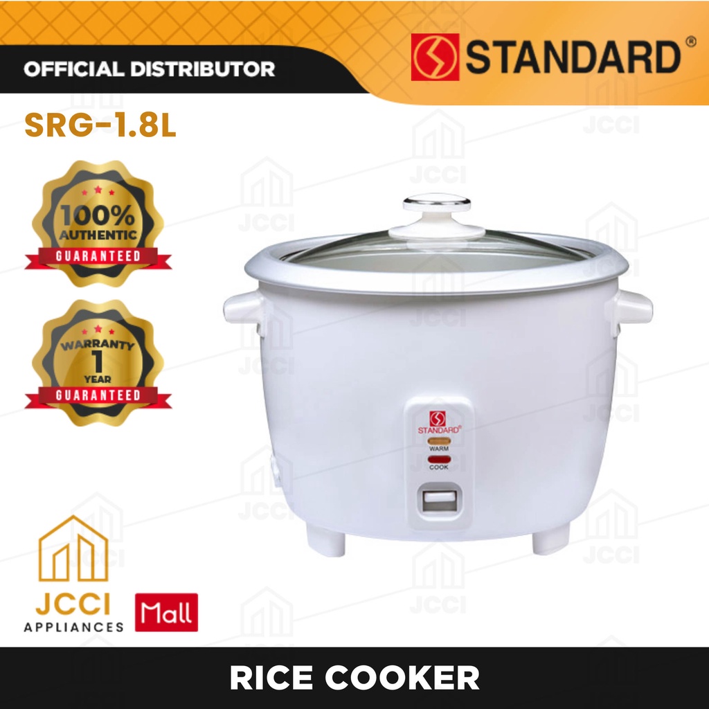 Standard Rice Cooker 1.8L (8 Cups) SRG 1.8L | Shopee Philippines