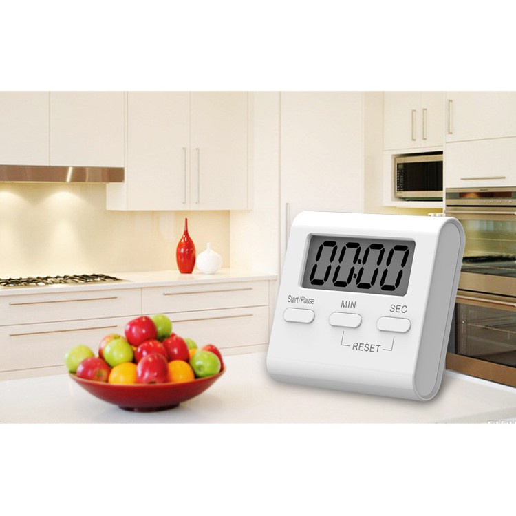 Digital Kitchen Timer for Cooking Big Digits Loud Alarm Magnetic ...