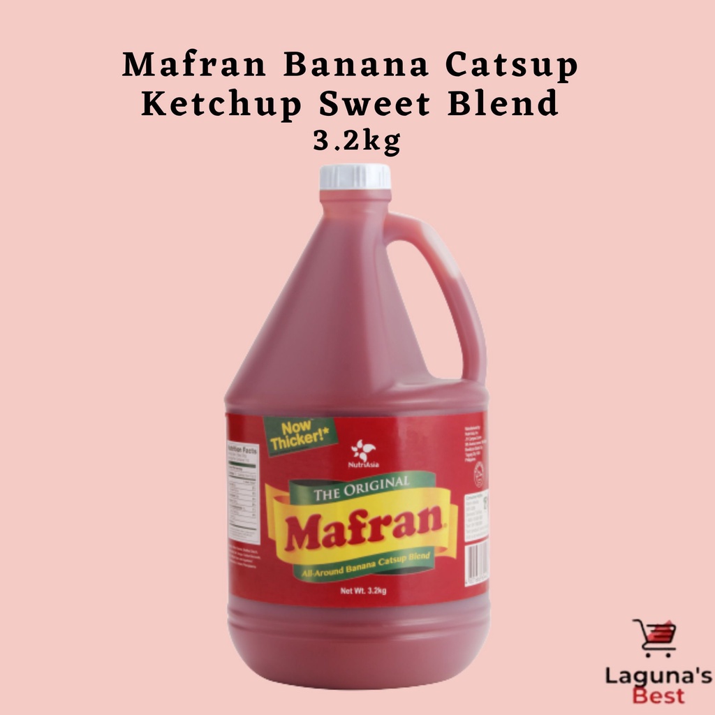 Mafran Banana Catsup Ketchup Sweet Blend 3.2kg | Shopee Philippines