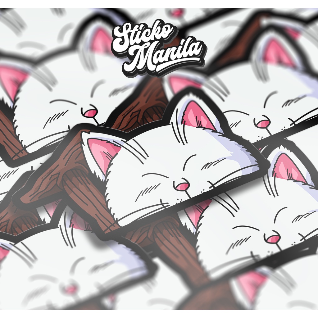 Sticko Manila : Dragon Ball - Korin Cat (Peeker) | Shopee Philippines