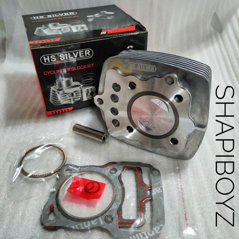 hs silver cylinder bore tmx155 (flat piston) | Shopee Philippines