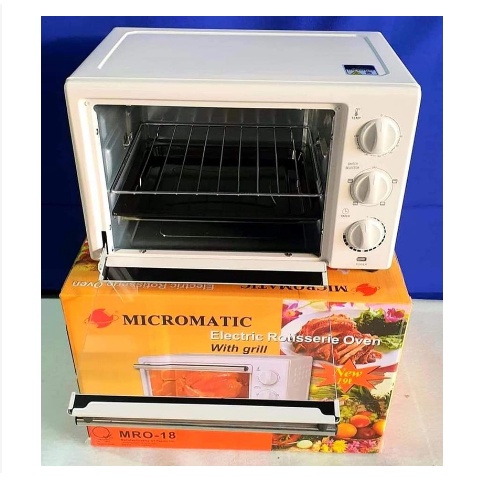 Kitchen Circle Micromatic Rotisserie Electric Oven with Grill MRO18 ...