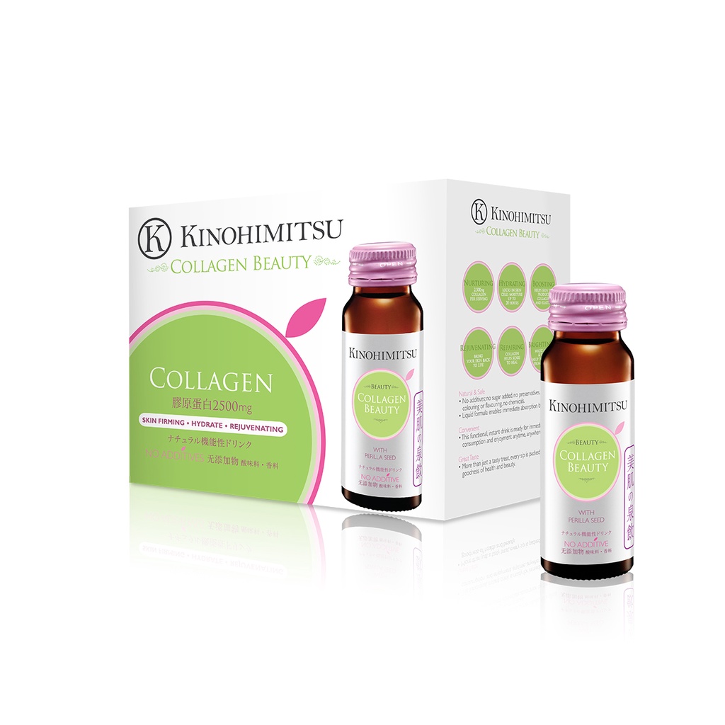 Kinohimitsu Collagen Beauty 6's (2,500mg/bottle) | Shopee Philippines