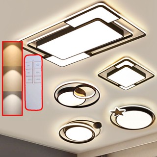 Nordic Ceiling Light Bedroom Center Light Ceiling Remote Control ...