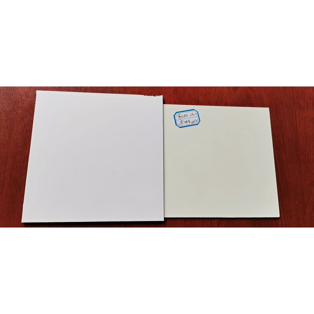 PVC Ivory Pre Cut to Size 3mm x 12 inches x 26 inches Engineering ...