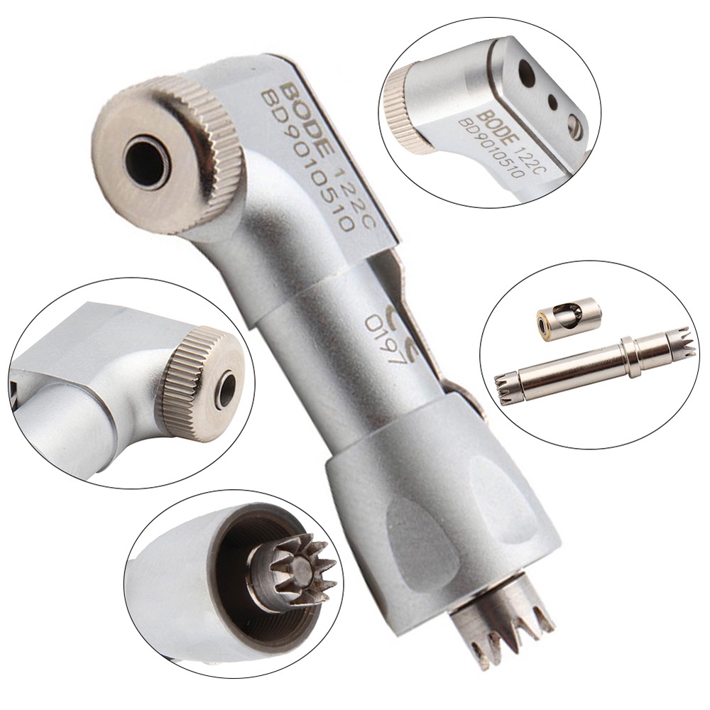 Dental Low Speed Handpiece E Type Latch Contra Angle Head Wrench Rotor ...