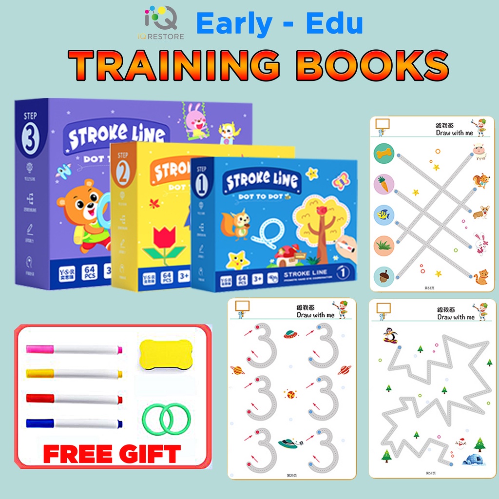 Magic Tracing Workbook for children Preschool educational toys Early ...