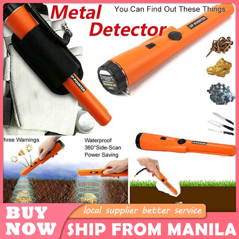 Handheld Metal Detector Security Scanner Treasure Hunter Gold and ...