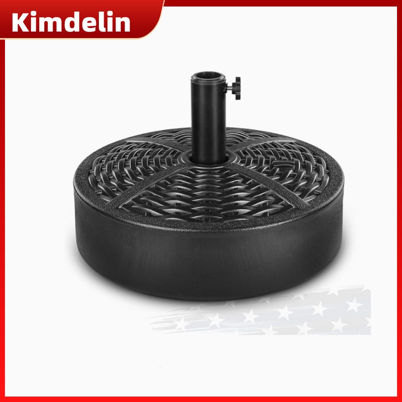 KIMDELIN 22KG Outdoor Patio Umbrella Water Injection Base Fillable Free ...