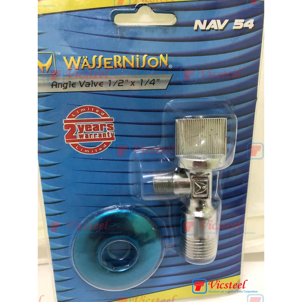 Wassernison Angle Valve NAV54 1/2 x 1/4 Nisson | Shopee Philippines