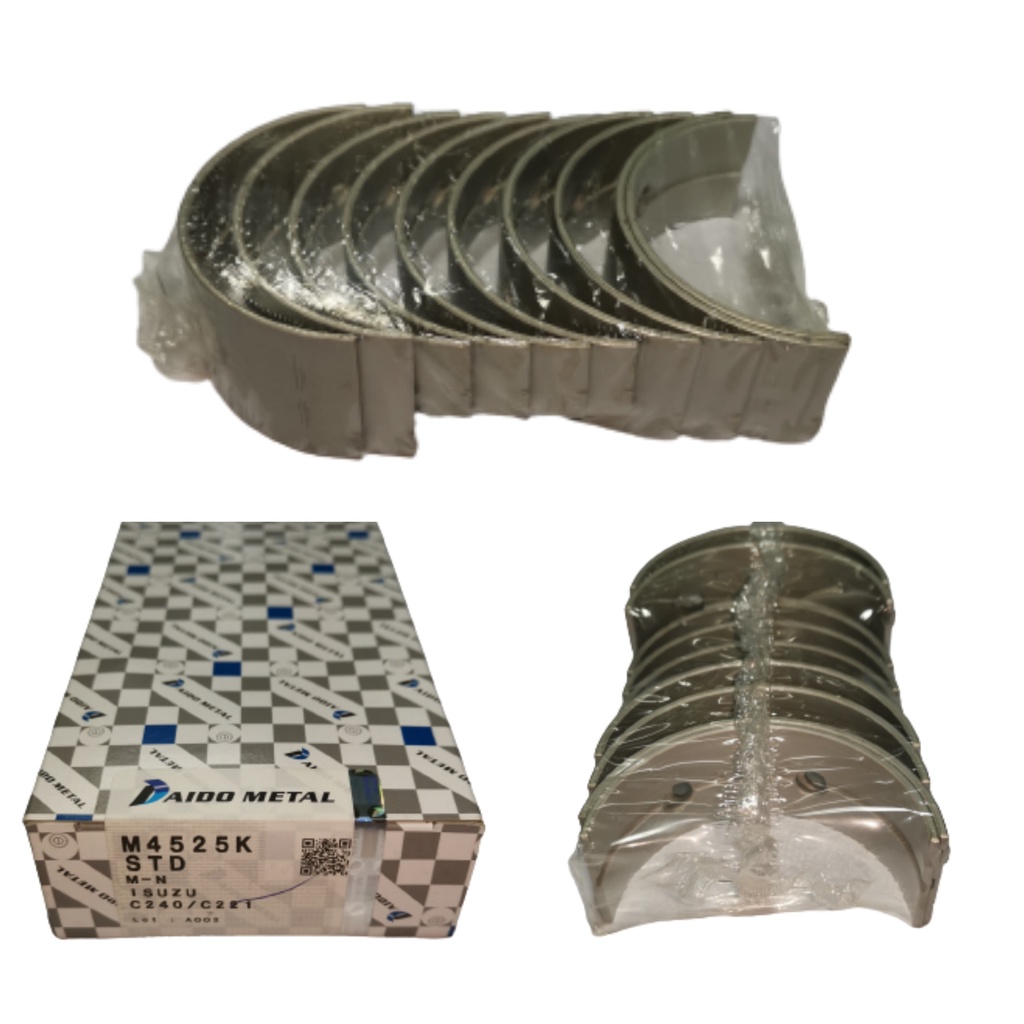 DAIDO Main Bearing For ISUZU C240 / C221 (M4525) | Shopee Philippines