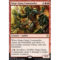 MTG - Siege-Gang Commander | Shopee Philippines