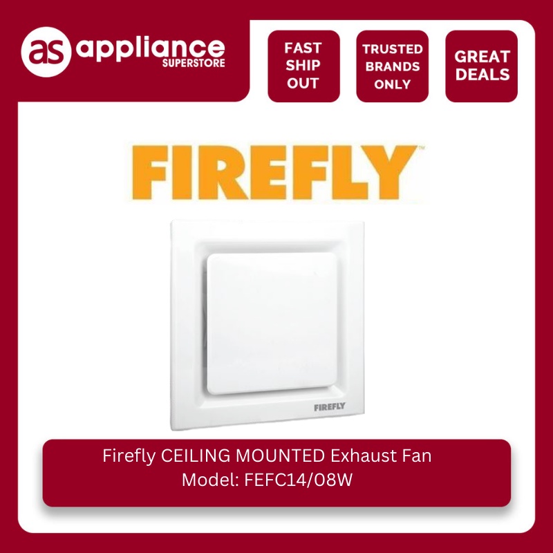 Firefly Ceiling Mounted Exhaust Fan | Shopee Philippines