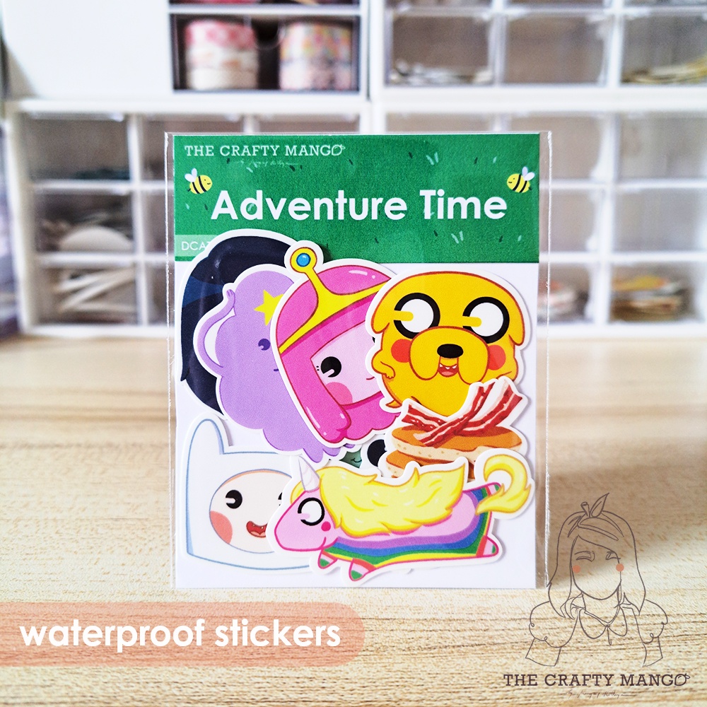 Adventure Time | waterproof vinyl cartoon stickers bujo | DCAT | The ...