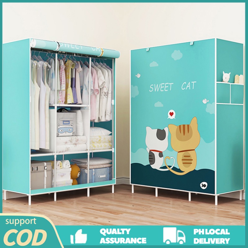 High Quality Big Size Fashion Zipper Wardrobe Multifunctional Simple ...