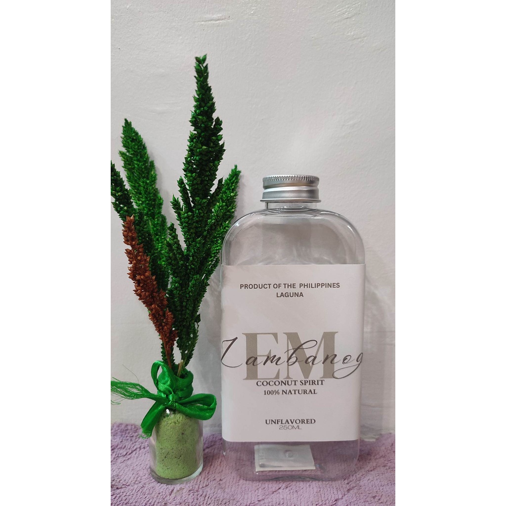 Laguna's EM 100% Pure Lambanog / Coconut Spirit | Unflavored ...