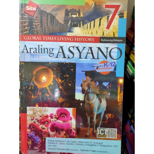 Global Times Living History: ARALING ASYANO 7 by De Castro • Anduyon ...