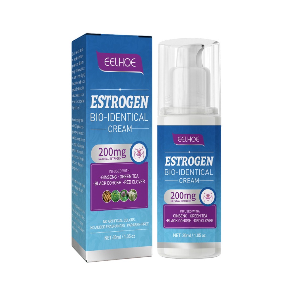 Estrogen Bio-identical Cream for Menopause Relief Balance Therapy ...